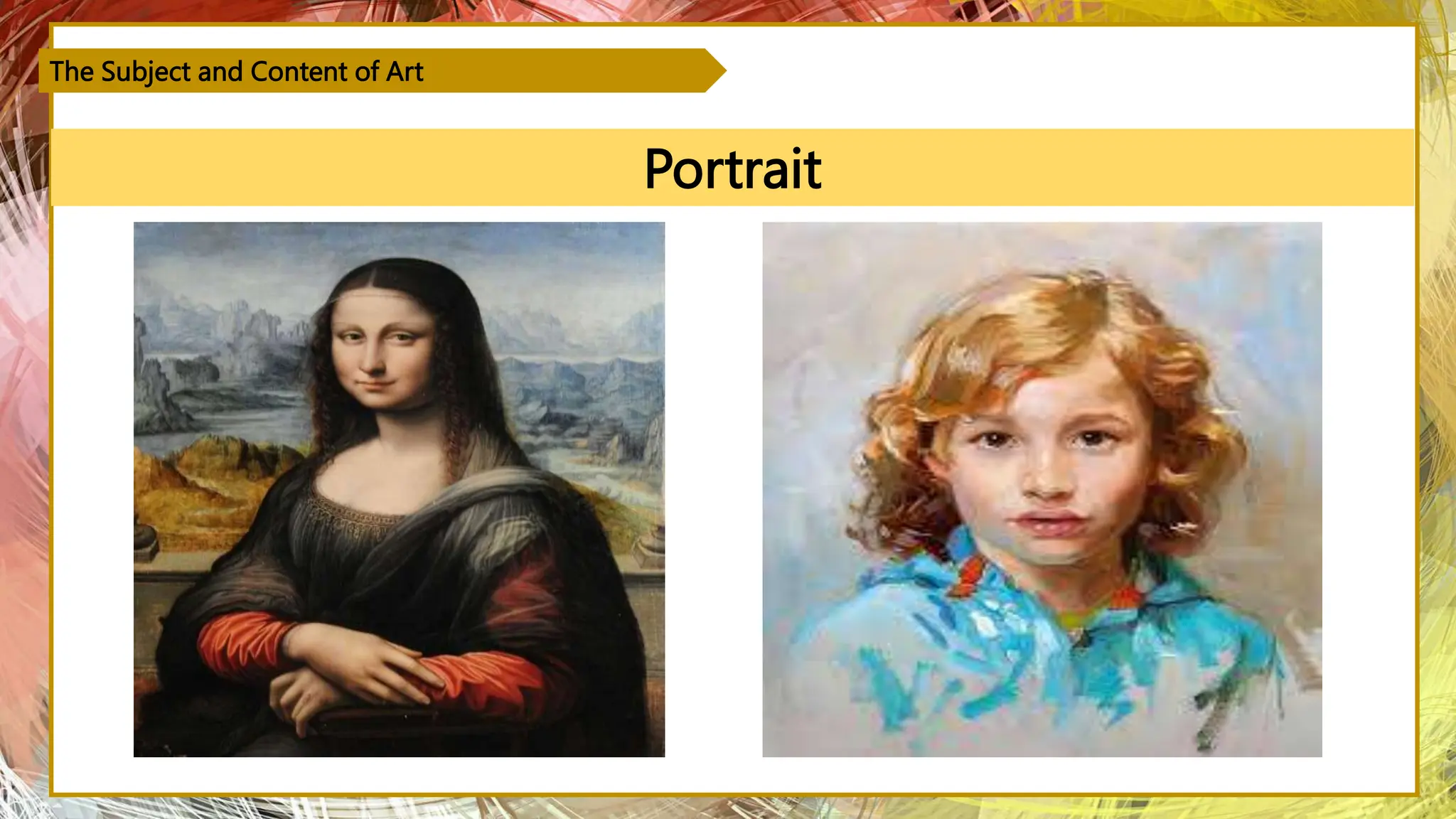 Art Appreciation: Subject and Content ; Kinds and Sources of Subjects ...