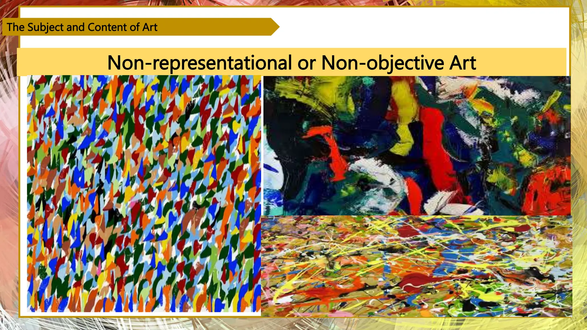 Art Appreciation: Subject and Content ; Kinds and Sources of Subjects ...