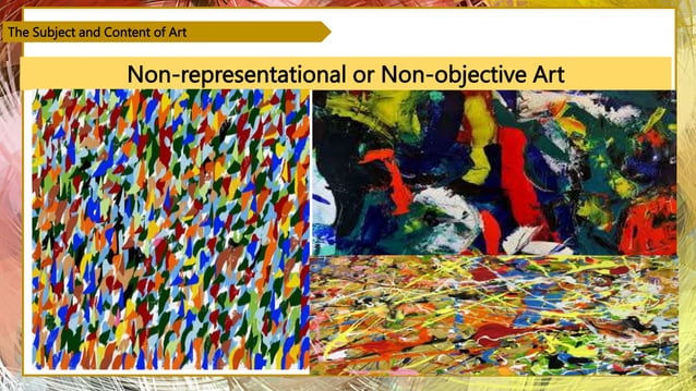 Art Appreciation: Subject and Content ; Kinds and Sources of Subjects ...
