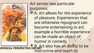 Subject and content of art, functions of arts | PPTX