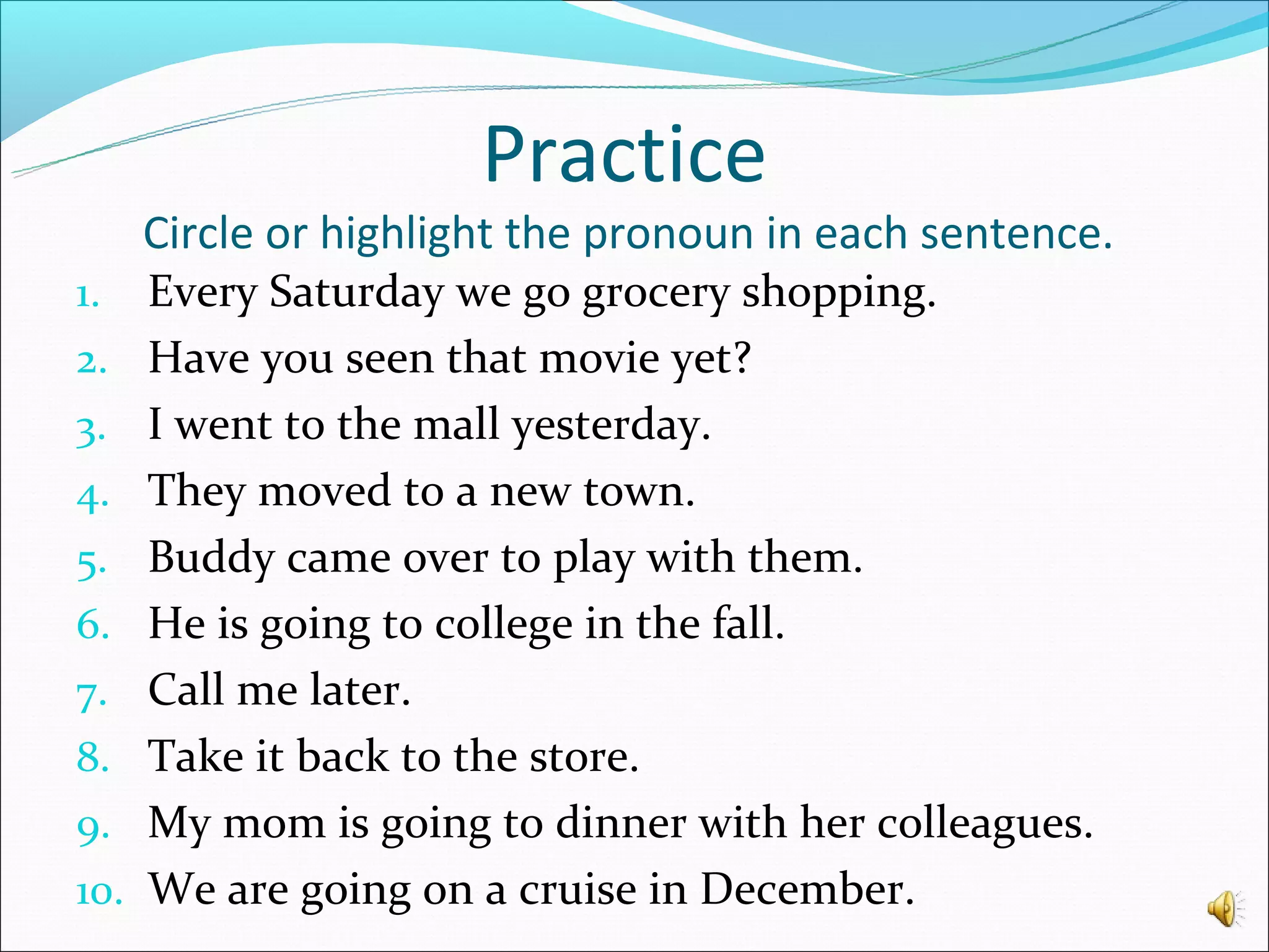 Subject and Object pronouns | PPT