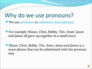 Subject and Object pronouns | PPT