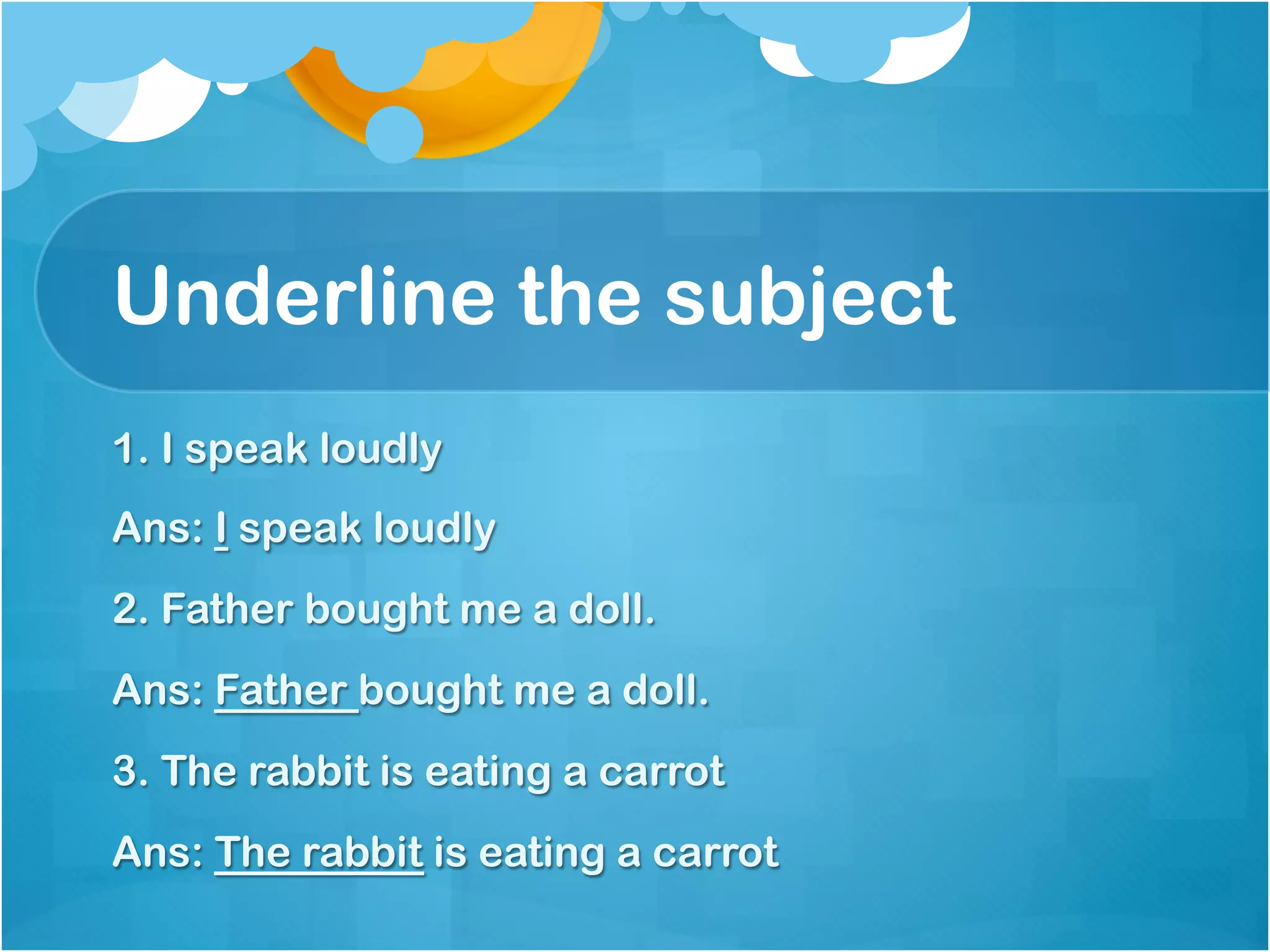 Subject and predicate- English grammar | PDF