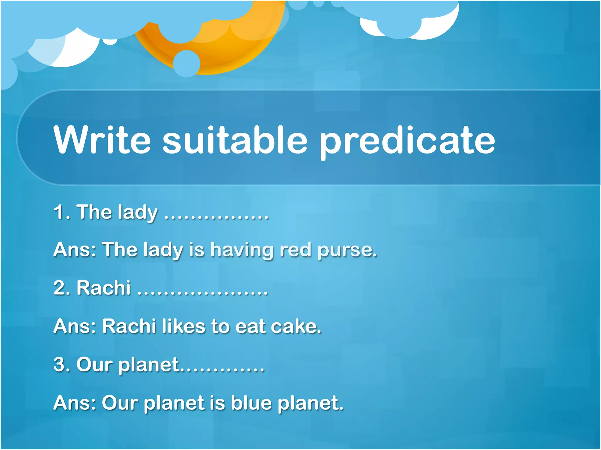 Subject and predicate- English grammar | PDF