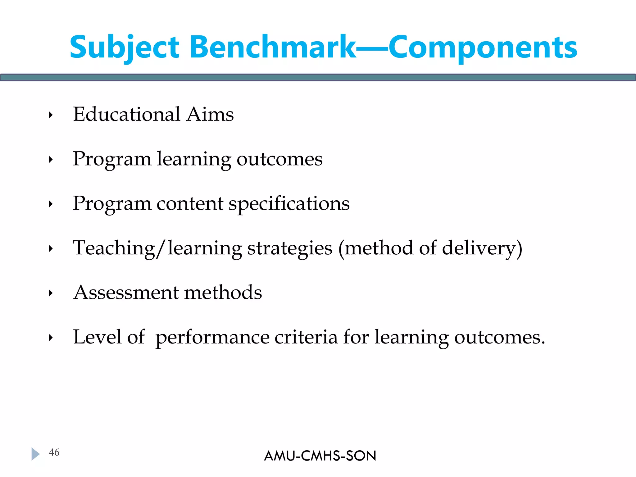 subject bench marking&CD.pdf