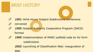 Subject cataloging | PPTX