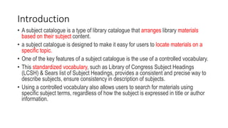 SubjectCatalogue.pptx