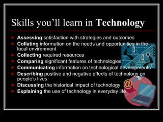 Subject Choices | PPT | Resume Writing and Advice | Job Search