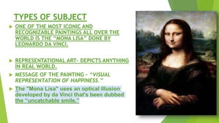 SUBJECT & CONTENT OF THE ARTS APPRECIATION | PPTX