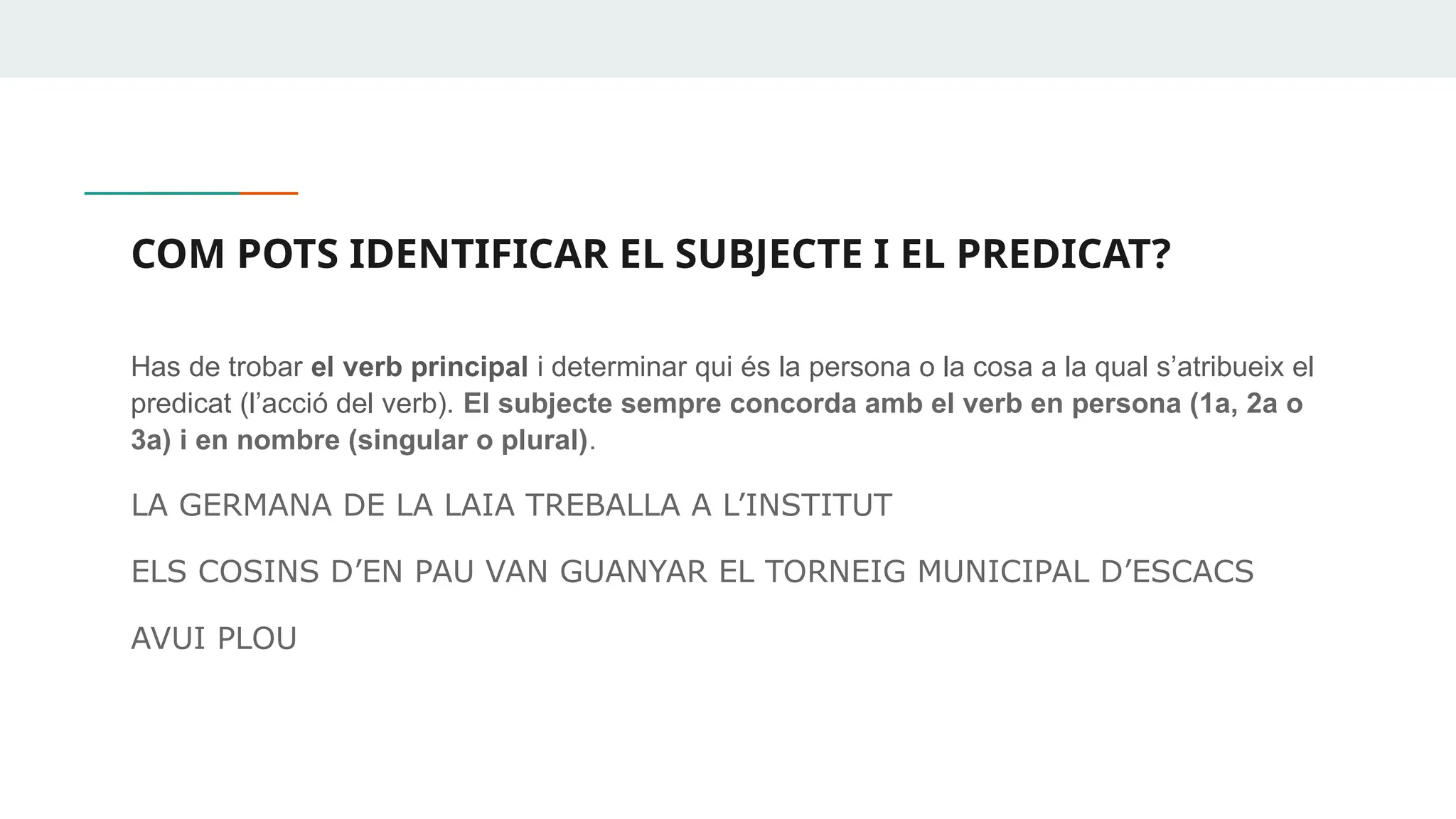 SUBJECTE I PREDICAT.pptxAsSasaSAsaSsASsAS | PPT
