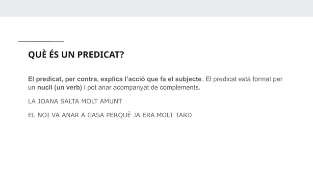 SUBJECTE I PREDICAT.pptxAsSasaSAsaSsASsAS | PPT