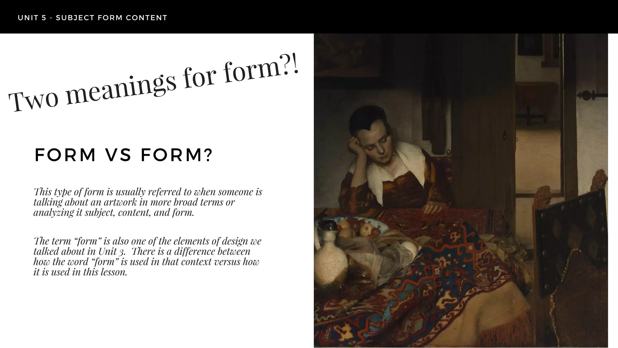 Art Appreciation - Subject, Form, and Content | PDF