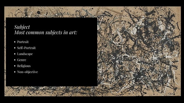 Art Appreciation - Subject, Form, and Content | PDF | Modern Art | Fine Art