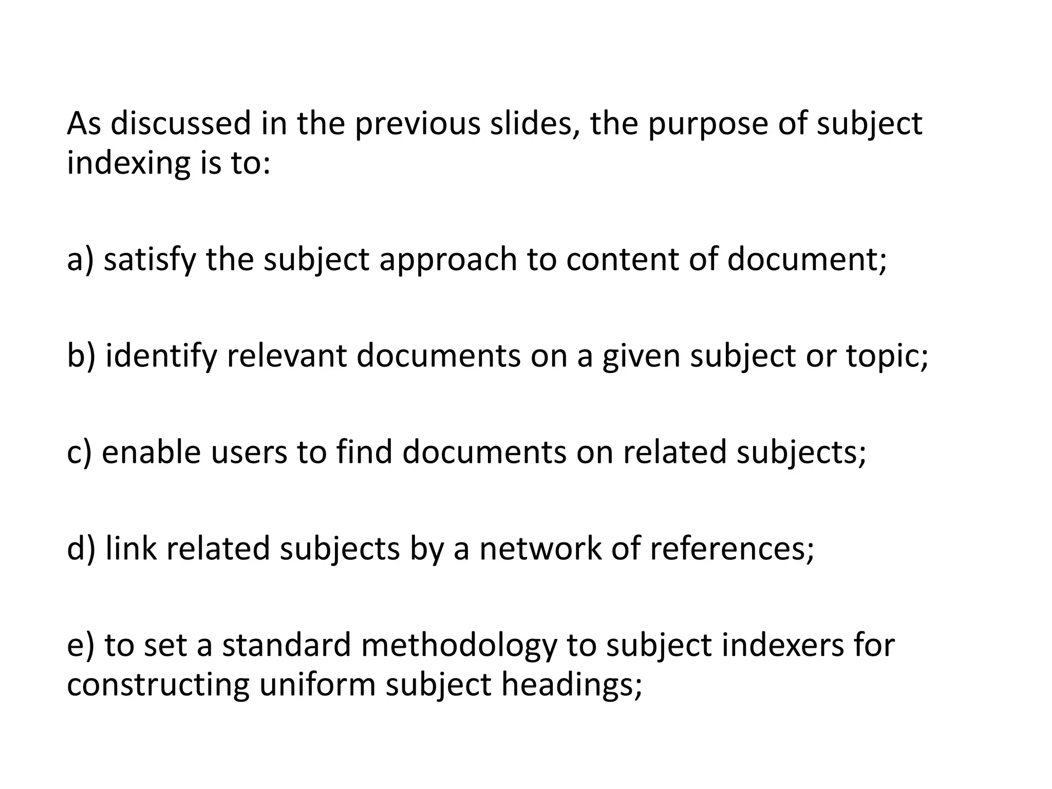 Subject Indexing And Techniques Pptx Desktop Publishing Computer Software And Applications