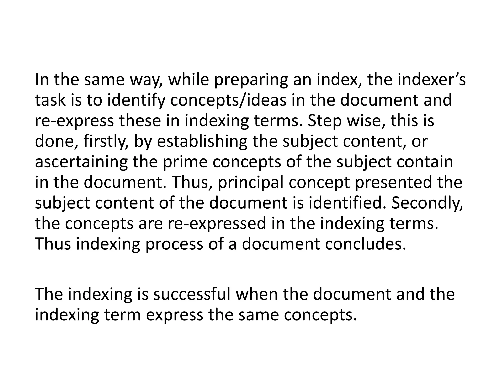Subject Indexing And Techniques Pptx Desktop Publishing Computer