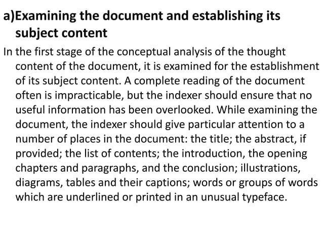 Subject Indexing And Techniques Pptx Desktop Publishing Computer