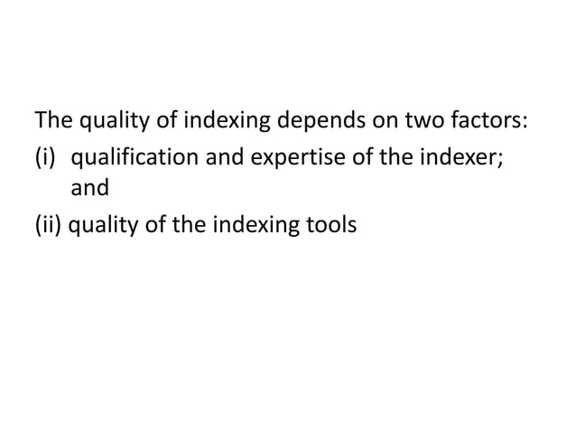 Subject Indexing And Techniques Pptx Desktop Publishing Computer