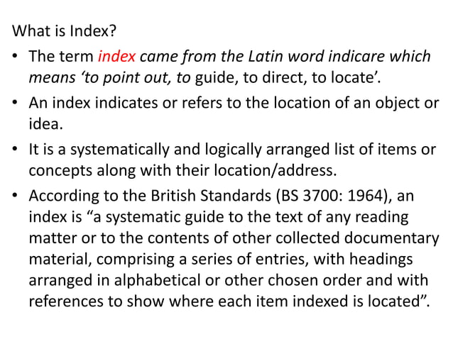 Subject Indexing And Techniques Pptx Desktop Publishing Computer Software And Applications