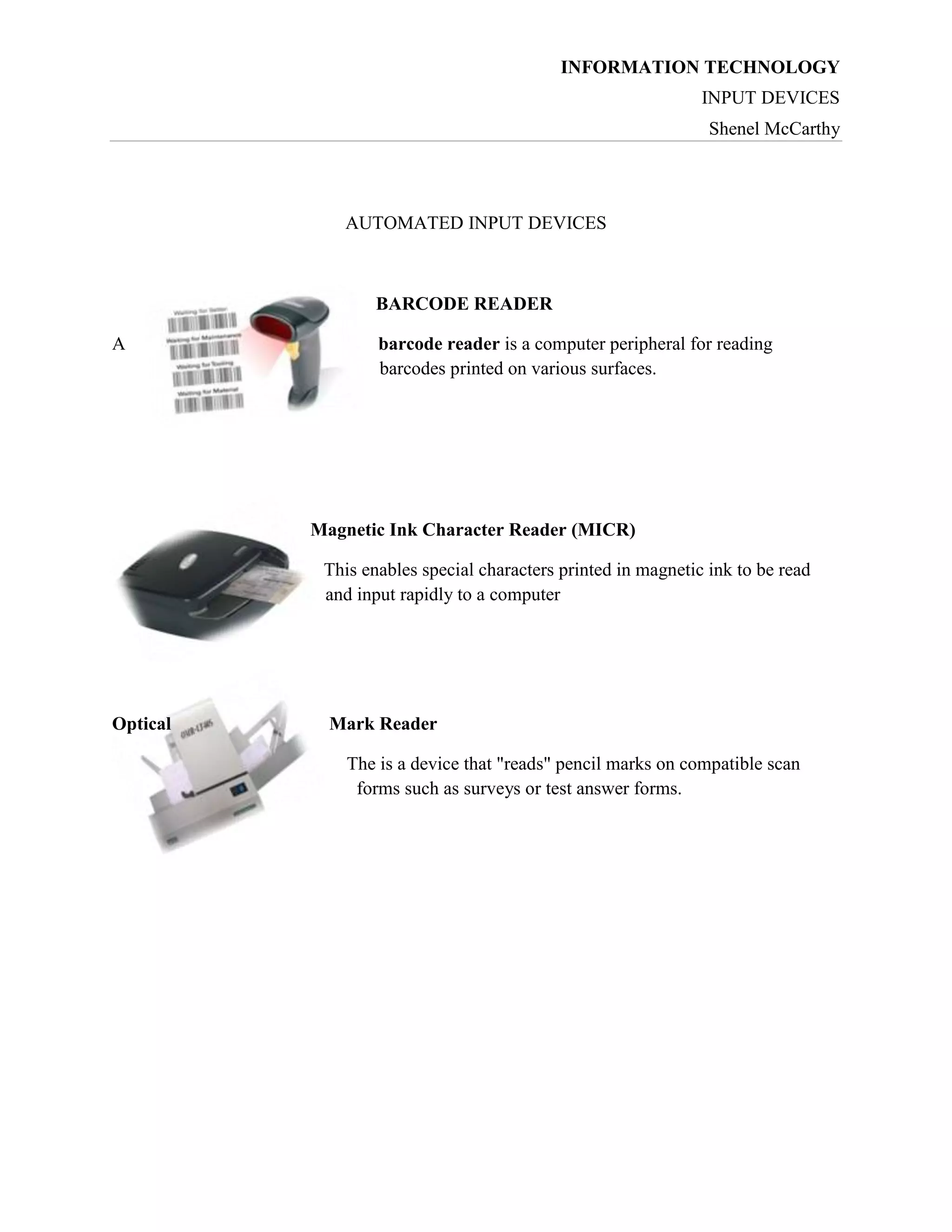 input Devices | PDF | Free Download
