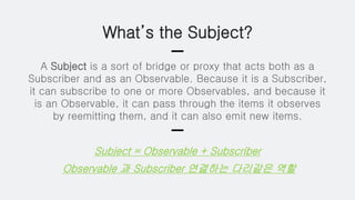 Subject in RxJava | PPT