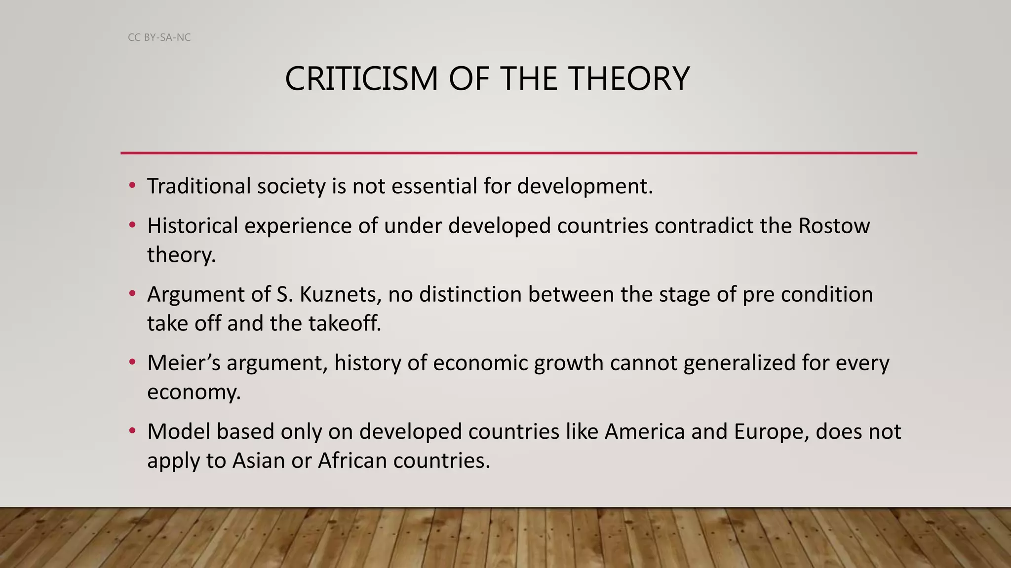Rostow stages of growth | PPTX