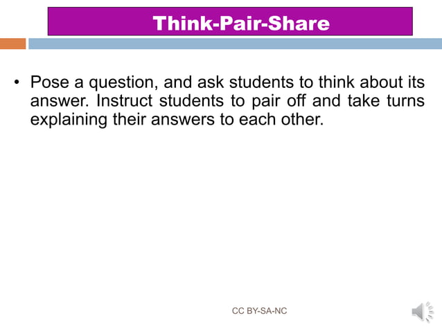 ACTIVE LEARNING METHOD FOR ACTIVE TEACHING | PPT | Educational Assessment | Education