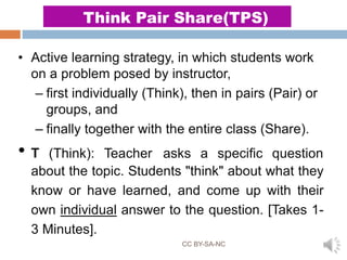 ACTIVE LEARNING METHOD FOR ACTIVE TEACHING | PPT