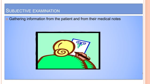 Subjective examination Amir | PPTX
