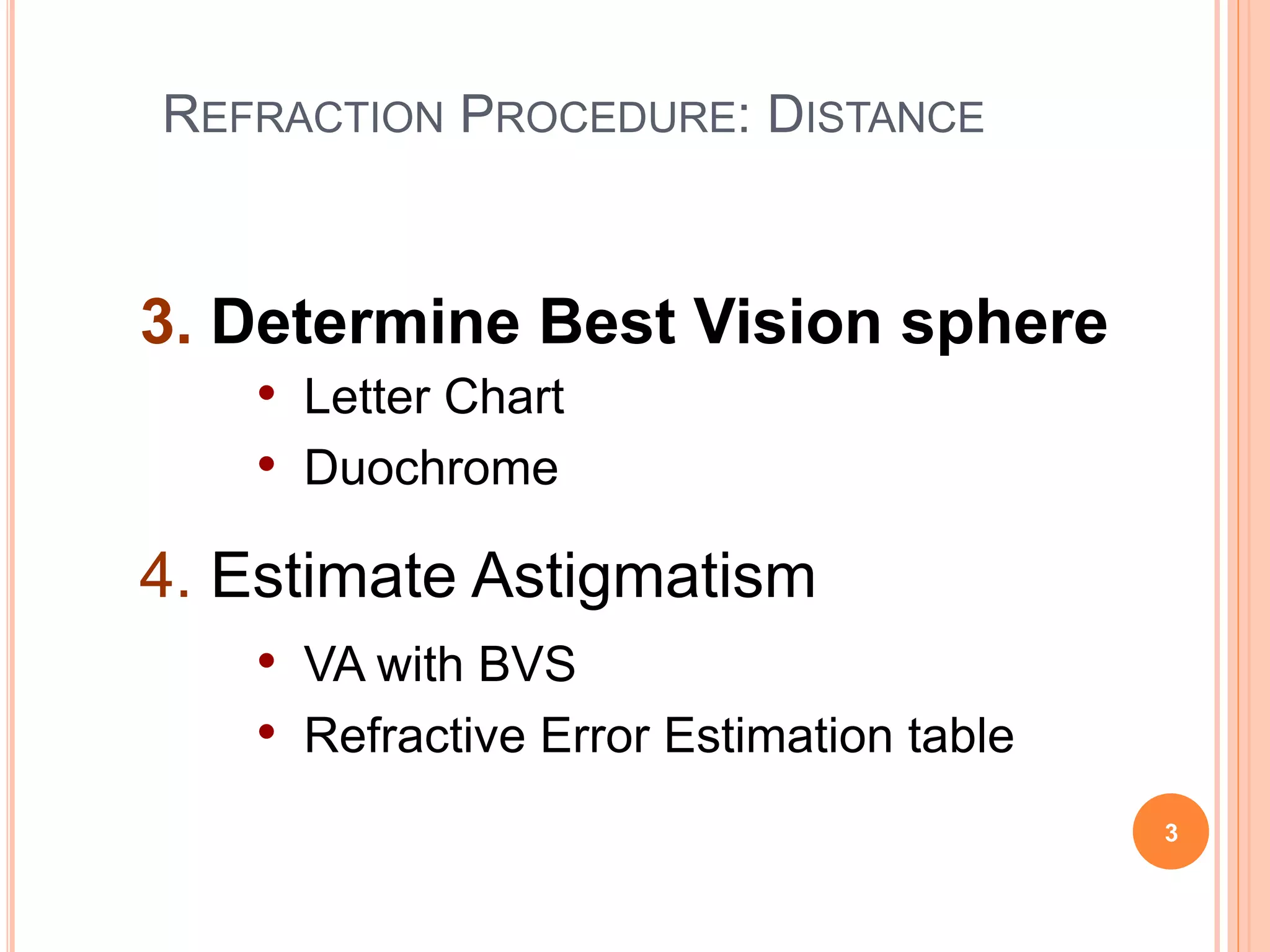 Subjective refraction | PPTX | Eye and Vision Conditions | Diseases and ...