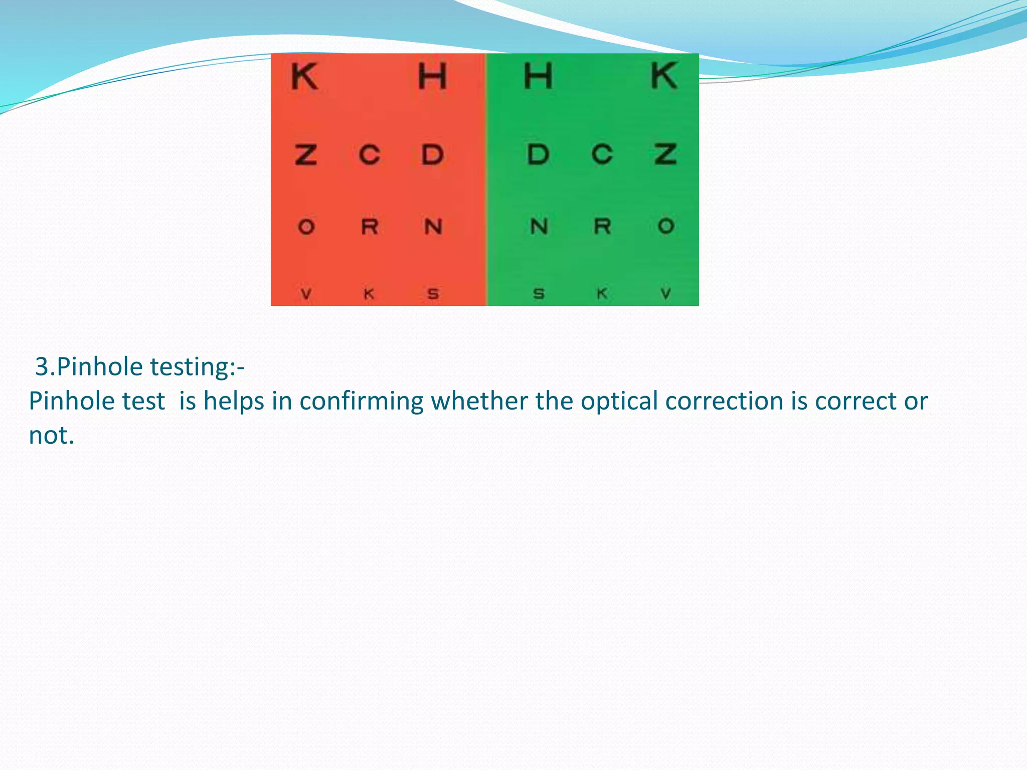 Subjective refraction | PPTX