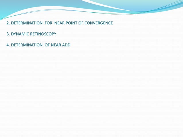 Subjective refraction | PPTX