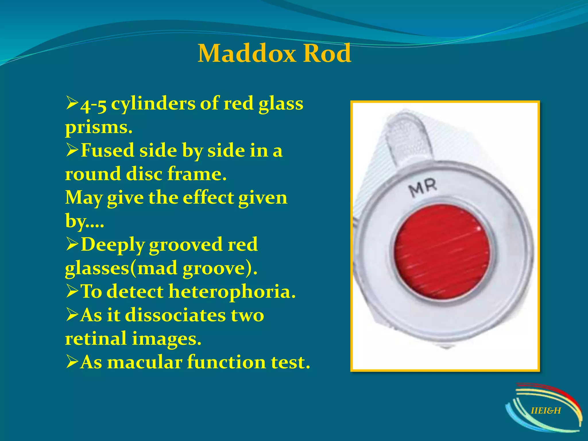 Subjective refraction | PPTX