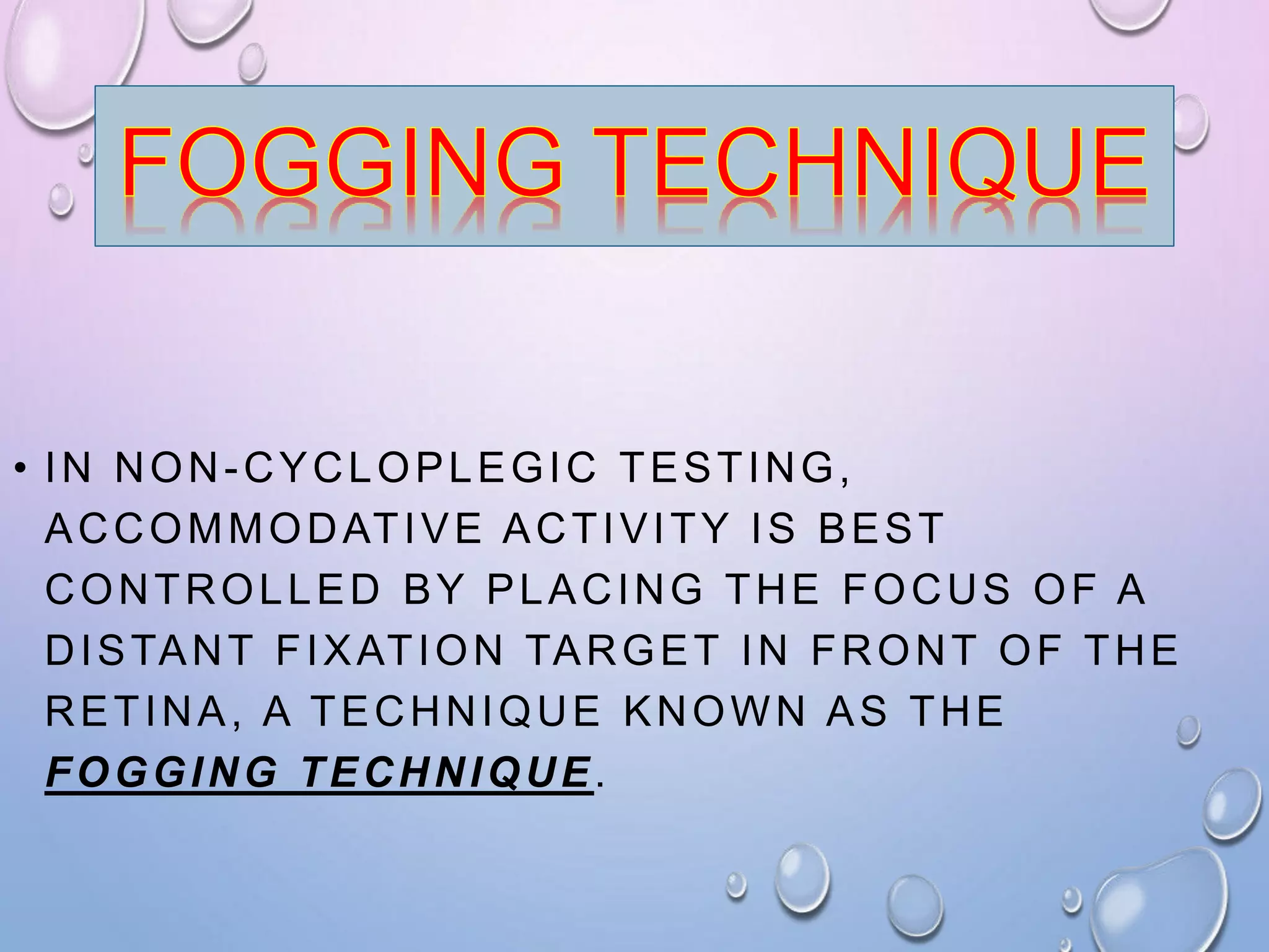 Subjective methods of Refraction | PPTX