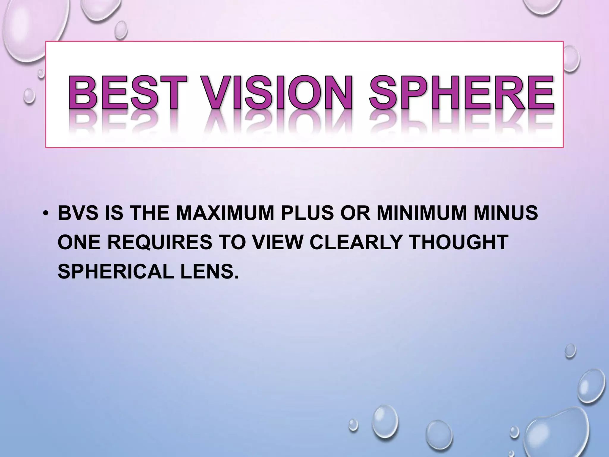 Subjective methods of Refraction | PPTX
