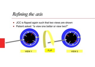 Subjective refraction final | PPT