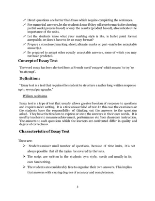 Subjective test | DOCX