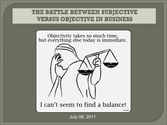 Subjective Vs Objective Culture | PPT