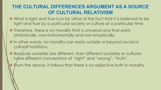 Subjectivism and Cultural relativism-1.pdf | Religion & Spirituality