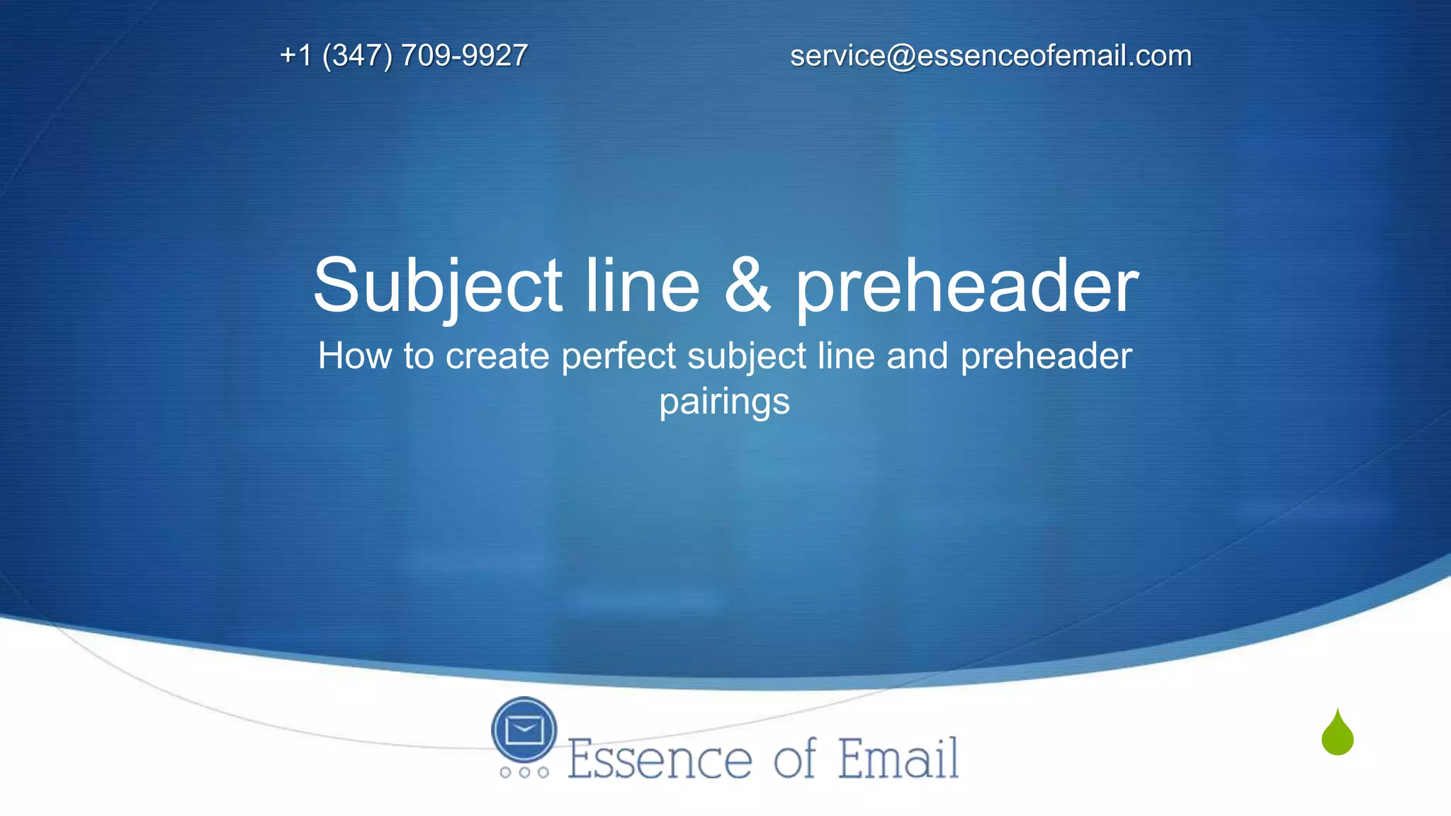 Subject line and preheader: How to create perfect subject line ...