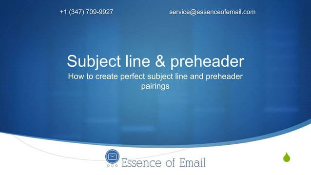 Subject line and preheader: How to create perfect subject line ...