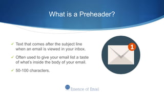 Subject line and preheader: How to create perfect subject line ...
