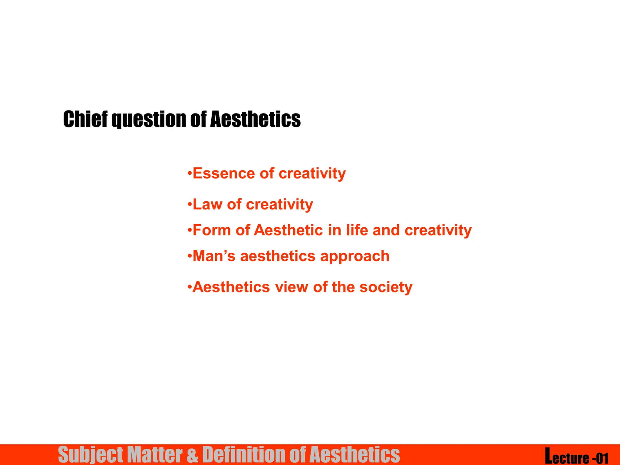 Subject Matter and Definition of Aesthetics.ppt