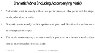 Subject matter of copyright law | PDF