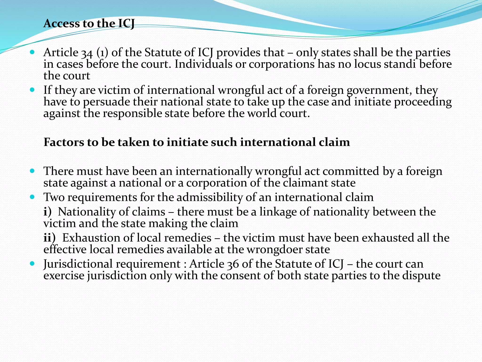 Subject of International law & legal personality | PPTX