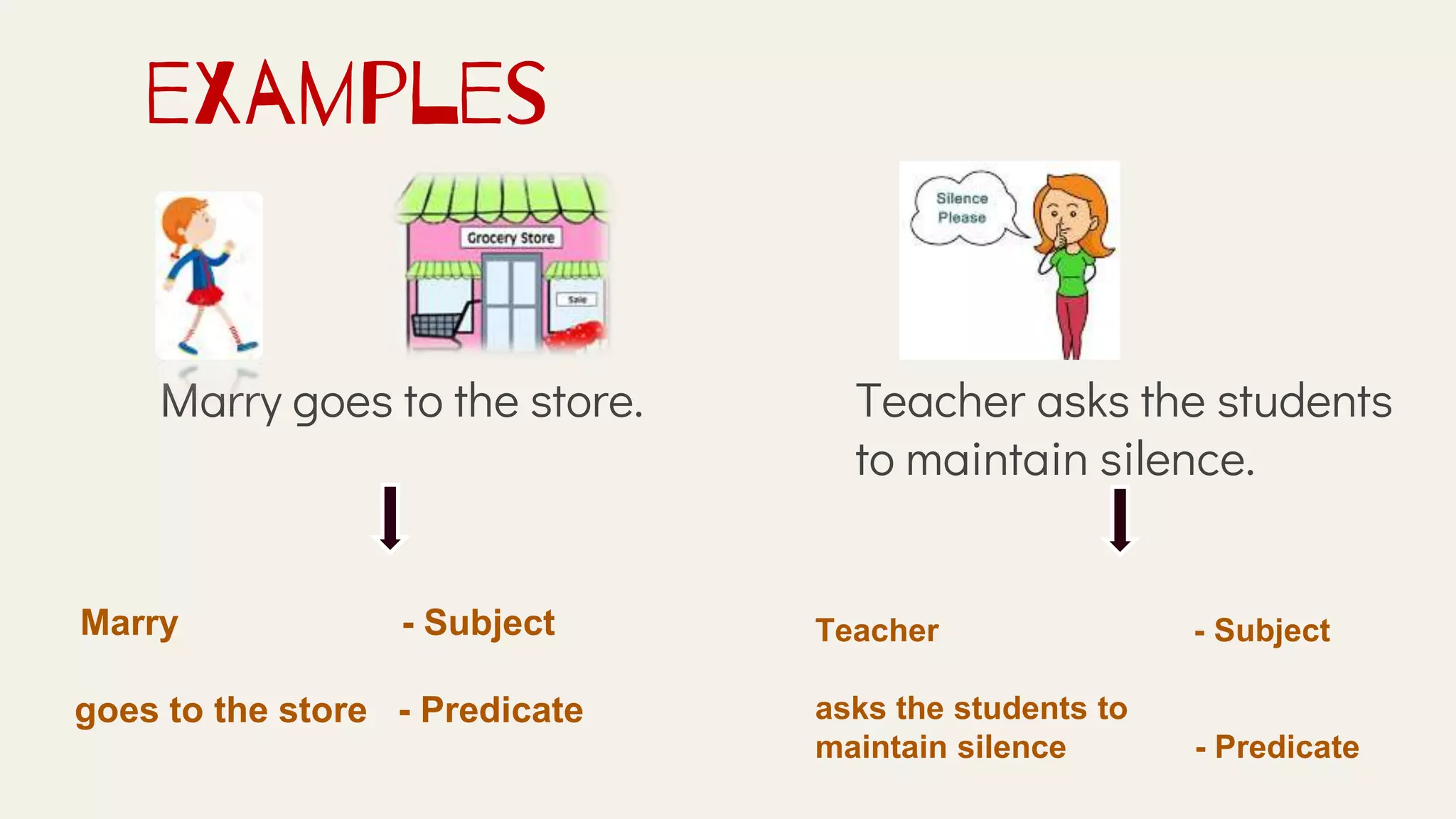 Subject predicate | PPT
