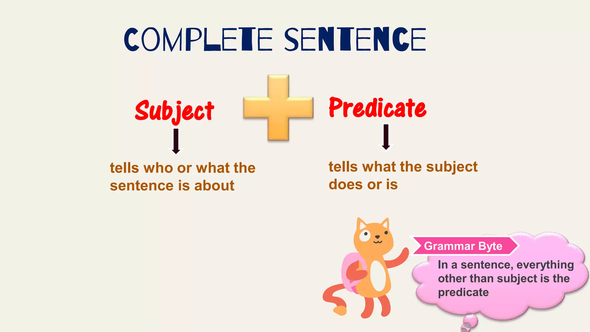 Subject predicate | PPT