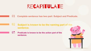 Subject predicate | PPT