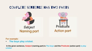 Subject predicate | PPT