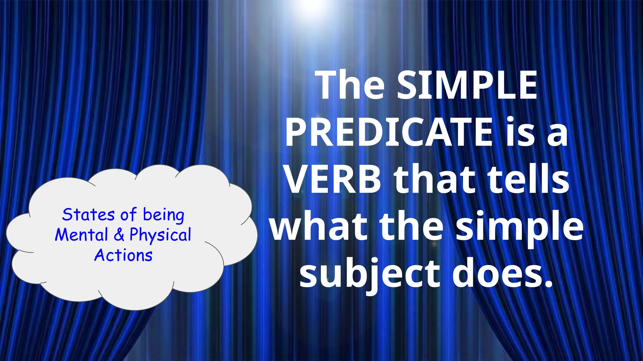 Subject & PredicateVERBSNOUNSADVERBS.pptx