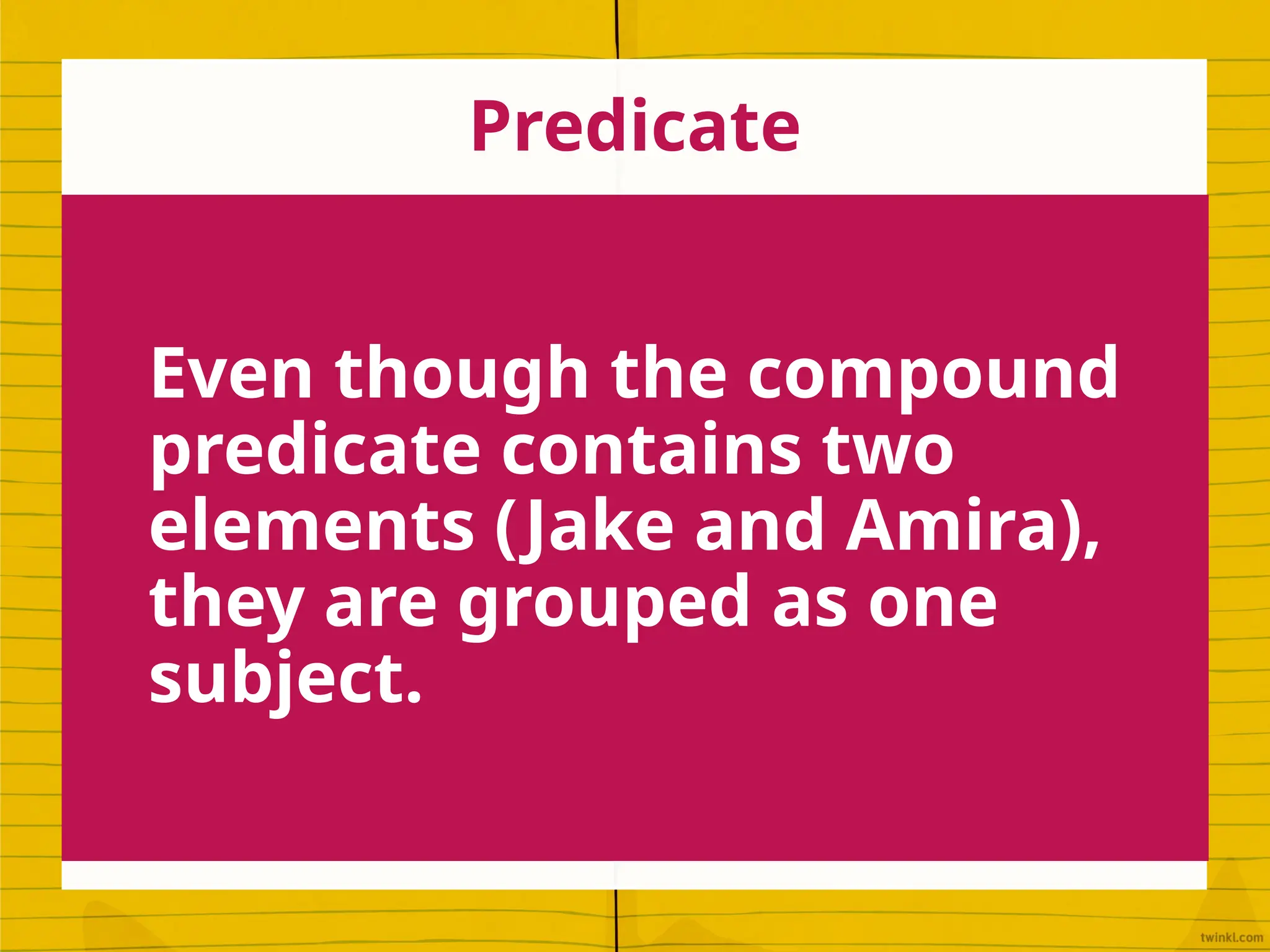 Subject and Predicate, English Language Arts | PPTX